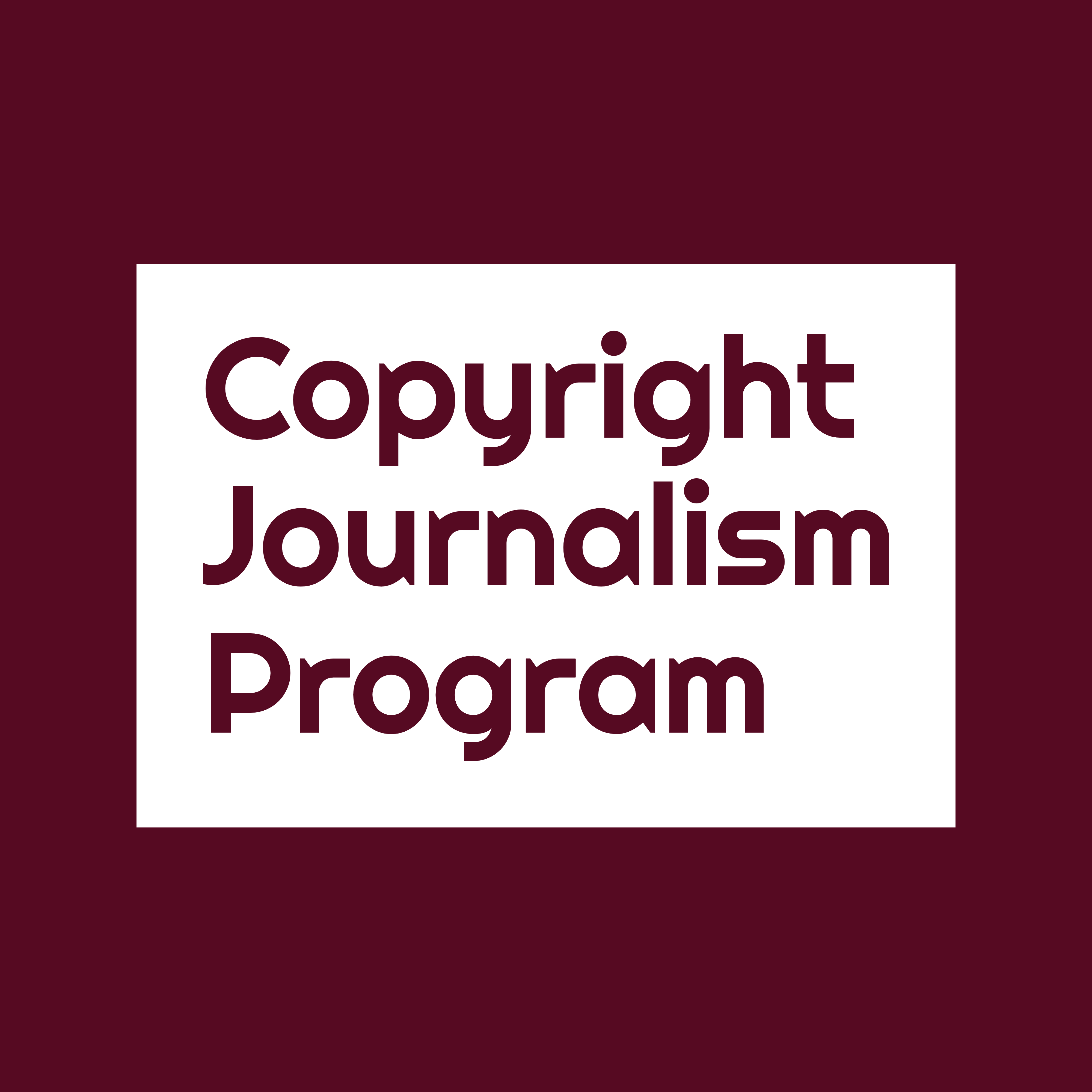Copyright-Journalism-Program-Logo-With-Background – The Music Advocate ...
